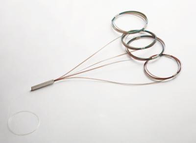 China 1*4 PLC Fiber Splitter Connectors Customized 1.5M Length for sale