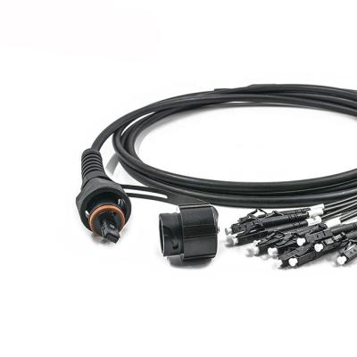 中国 防水8 12 24のFTTAのIP68屋外ODVA MPO MTPのパッチ・コードのケーブル会議をパッチ・コード 販売のため