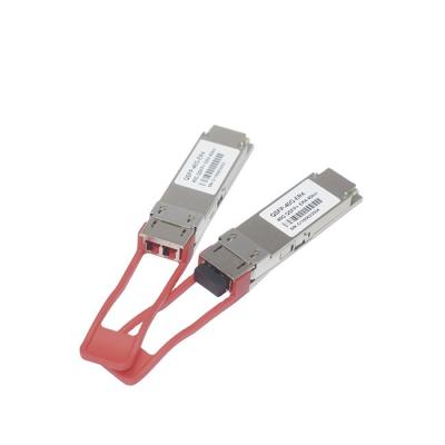 China SMF 40G QSFP+ ER4 40km 1310nm DOM Optical Transceiver Module Dual LC Te koop