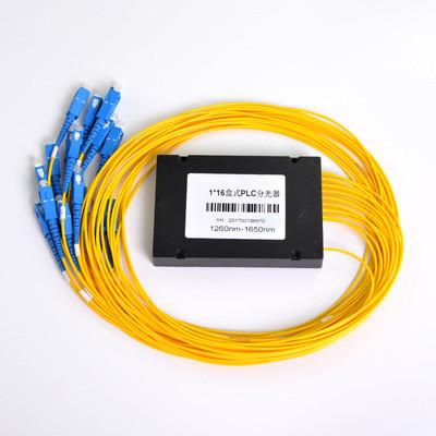 Κίνα 1X16 θραύστης PLC κιβωτίων ABS, θραύστης καλωδίων οπτικών ινών Sc UPC FTTB FTTH προς πώληση