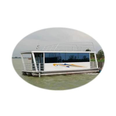 China Bestyear 10.08m Aluminum Hull House Boat for sale