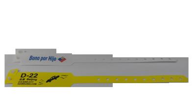 중국 흰색 스마트 PVC RFID 손목밴드 스포츠 / 병원 RFID 태그 팔찌 판매용