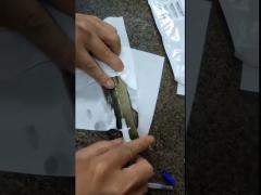 Smart Animal Management Microchips RFID Tags In Disposable 1.4x8mm Glass Tube Tags With Waterproof Injectable Glass