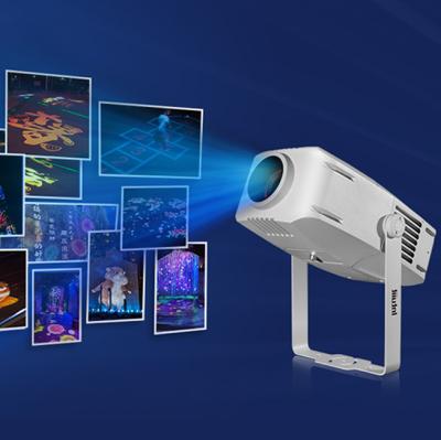 200W Αδιάβροχο Ip65 Εξωτερικού και Εσωτερικού Χώρου Προσαρμοσμένο Διαφημιστικό Gobo Led Zoom Προβολέας Λογοτύπου