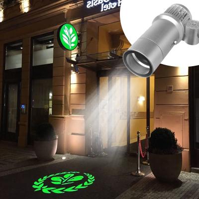 로고 고보 프로젝터 광고 조명 60W LED 표지 벽 프로젝션 램프 야외 방수 IP65 HD&Bright