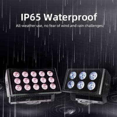 80와트 시티 컬러 옥외 건물 LED 워시 라이트 벽 워셔 IP65 LED 투광등