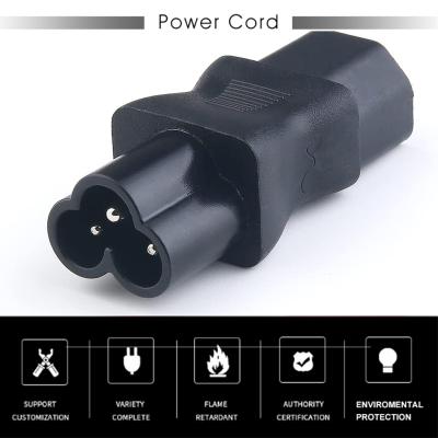 중국 노트북 컴퓨터 및 프로젝터용 IEC C13에서 C6 전원 어댑터 판매용