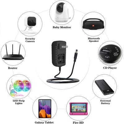 중국 DC 장치용 국제 플러그 변환기와 함께 12V 1A 유니버설 이동 전원 어댑터 판매용