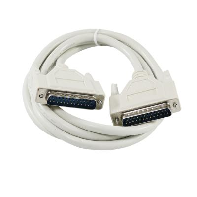 China DB25 Male to Female Cable, 25-Pin Serial Connector Extension Cord for Printer, Computer, Networking, Industrial Equipment for sale