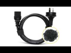 Πύλη ισχύος IEC C13 με πρίζα 2 κόμβων SAA, 250V 10A H05VV-F 3x0.75mm2 Καθαρό χαλκό για PC/Server/Οικιακή συσκευή