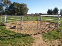 Quality Galvanized Welded Pipe Cattle Fence Panel 8FT Horse Farm Fencing Panels for sale