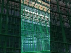 RAL6005 Χρώμα 3D Curved Metal Φράχτης Ασφάλεια V Mesh Φράχτης 1.8M High