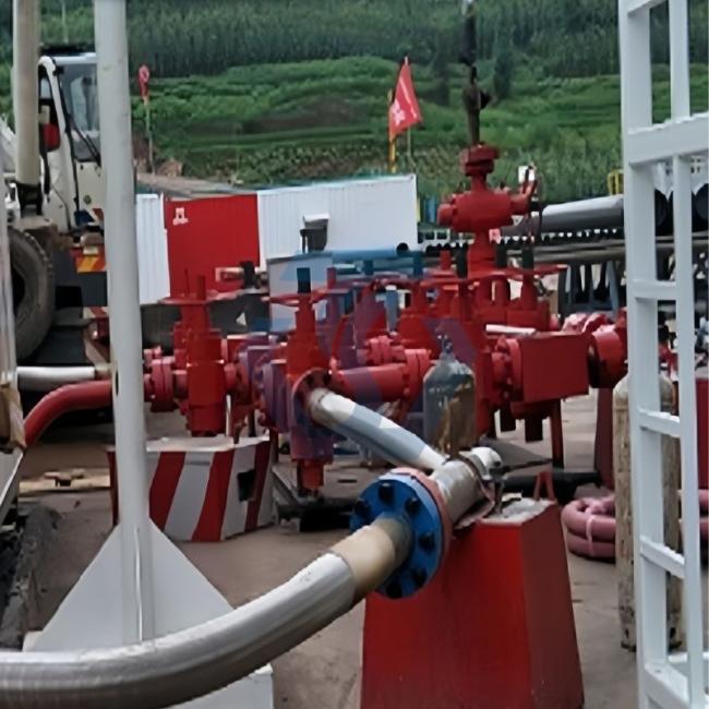 API Standard Flexible Throttle Well Killing Pipeline High Pressure Fire Resistant Hose Drilling Platform Water Pipeline