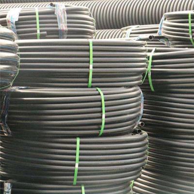 중국 프리미엄 PE HDPE 원료로 만든 HDPE 물 파이프 판매용
