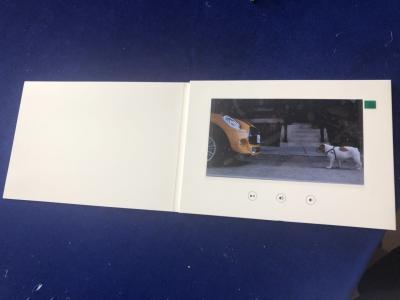 China 10 Inch Video Greeting Card Personalized Wide Screen Personalized Video Greeting Cards for sale