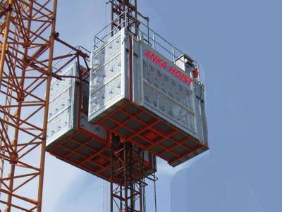 Cina Elevatore della gru della costruzione dei costruttori, elevatori industriali e ascensori in vendita