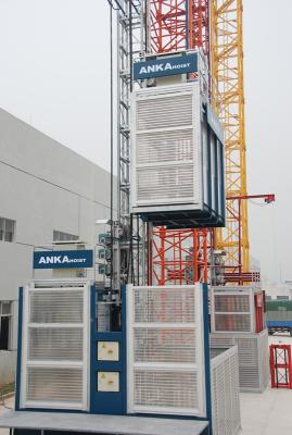 Cina Uomo sicuro e gru materiale, attrezzatura di sollevamento ad alta velocità SC200/200 della gru in vendita