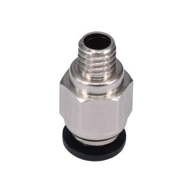 Cina connettore rapido di Head Extruder PC4-M6 della stampante 3D con la metropolitana di PTFE in vendita