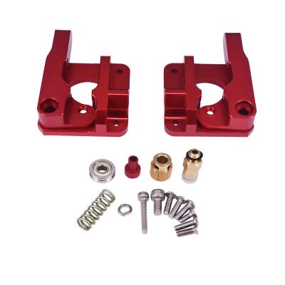 Cina Il filamento 1.75MM rosso/oro MK8 3D stampa l'espulsore del metallo della lega di alluminio in vendita