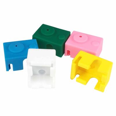 Cina Custom Made 5pcs 3D Printer Silicone Rubber Case MK7 MK8 MK9 in vendita