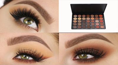 Κίνα Ιδιωτικό μαρκάρισμα Makeup 35 παλέτα σκιάς ματιών χρωμάτων, ίδια ποιότητα με τη σκιά ματιών Morphe προς πώληση