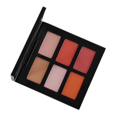 Cina La polvere urgente di trucco minerale arrossisce dimensione di colori 7.5x8x1.3 cm della miscela della tavolozza in vendita