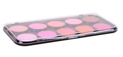 Cina Il trucco del fronte dell'etichetta privata arrossisce uno scintillio di 10 colori arrossisce approvazione di trucco MSDS in vendita