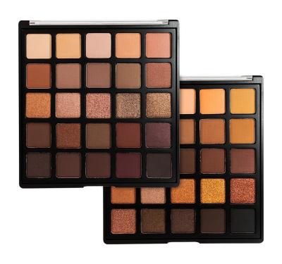 중국 높은 안료 아이섀도 팔레트 Oem 25는 아름다움을 위한 아이섀도 25a 눈 메이크업을 착색합니다 판매용