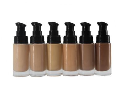 Κίνα Ιδιωτικό υγρό ίδρυμα Makeup ετικετών 6 χρώματα διαθέσιμα για τον τόνο δερμάτων σας προς πώληση