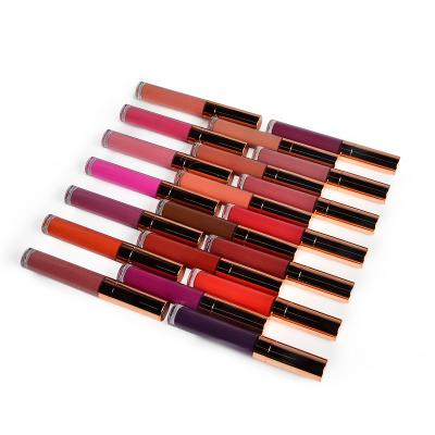 Chine Rouge à lèvres facile mat en métal de velours d'usage de Lipgloss de produits de maquillage de lèvre de beauté hydratant des cosmétiques à vendre