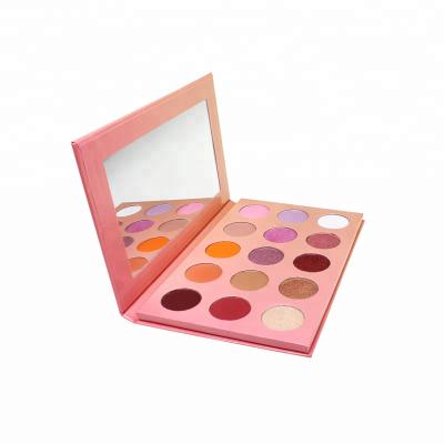 Κίνα Η σκιά ματιών Makeup ματιών Makeup καλλυντικών ζωηρόχρωμη τελειώνει τη συνήθεια 15 χρώματά σας προς πώληση