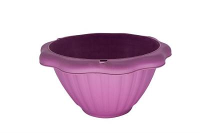 Китай Облегченные розовые пластиковые плантаторы PVC баков 12*8.3*10.3CM сада большие на открытом воздухе продается