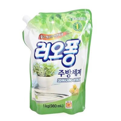 중국 술 살균제 충진과 곤포기 PLC 지퍼 파우치 포장 기계 판매용