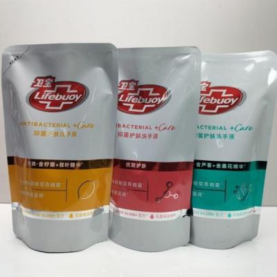 중국 술 살균제 충진과 곤포기 PLC 지퍼 파우치 포장 기계 판매용
