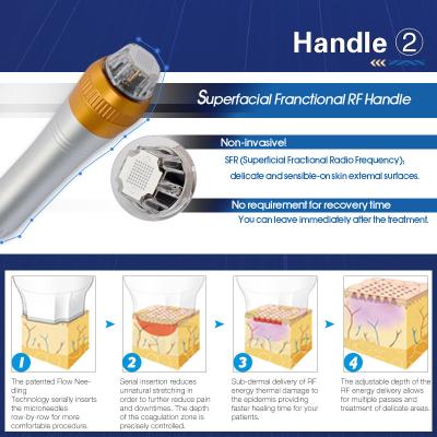 중국 RF 마이크로 바늘 여드름 흉터 제거 레이저 기계 분수 Microneedling 판매용