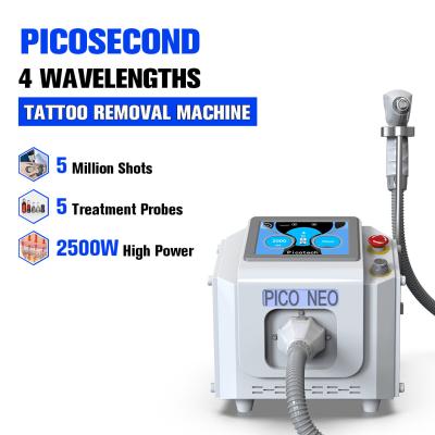 China Verstelbare energie Picosecond Laser Tattoo Removal Machine 15,6 inch scherm OEM ODM beschikbaar Te koop