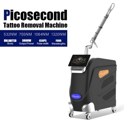 China Oem Odm Picosecond Laser Tattoo Removal Machine for Colorful Pigmentation Treatment for sale