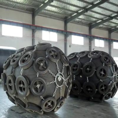 China Floating Iso17357 Pneumatic Rubber Fender 80kpa Sts Operations for sale