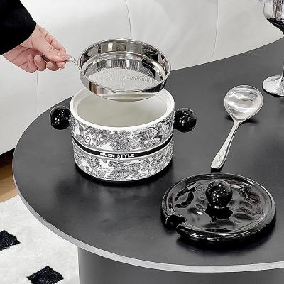 Κίνα Εθνικό Tide Design Πολυστρώμα κεραμικό πιάτο φρούτων για το καθιστικό του σπιτιού μικροκυμάτων προς πώληση