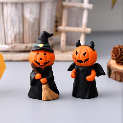 Chine Petite lampe d'Halloween à la citrouille à LED pour les décorations des fêtes et les fournitures de vacances à vendre