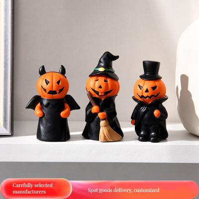 Chine Petite lampe d'Halloween à la citrouille à LED pour les décorations des fêtes et les fournitures de vacances à vendre