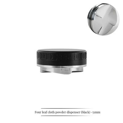 중국 51/53/58mm 변조 듀얼 헤드 에스프레소 디스펜서 커피 차 애호가 휴대용 도구 판매용