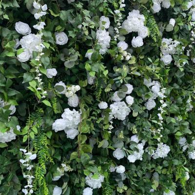 Chine Simulation de plantes vertes en tissu 3D pour décoration de voiture de mariage en plein air et corsage à vendre