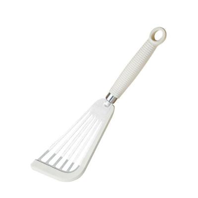Chine Spatule résistante à la chaleur en acier inoxydable à fente de tourne-disque pour ustensiles de cuisine non adhésifs à vendre