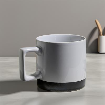 Chine Ensemble de tasses de café en porcelaine en céramique pour équipement de café à vendre