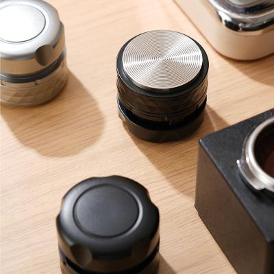중국 스테인리스 스틸 2인1 커피 배급기 바리스타 필요에 맞게 조정 가능한 51mm 53mm 58mm 판매용