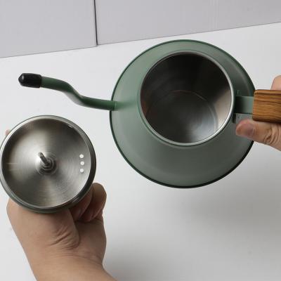 Chine Set de brassage de café pour verser avec une bouilloire en acier inoxydable de design moderne à vendre