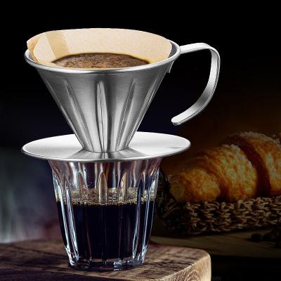 Chine Porteur de filtre en acier inoxydable personnalisé Conception classique pour les amateurs de café et de thé à vendre