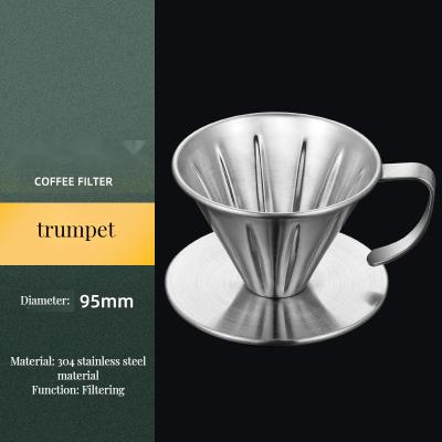 Chine Porteur de filtre en acier inoxydable personnalisé Conception classique pour les amateurs de café et de thé à vendre