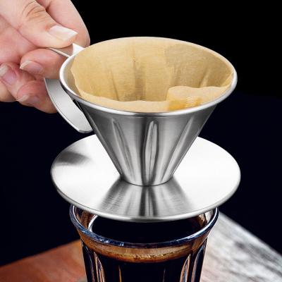 Chine Porteur de filtre en acier inoxydable personnalisé Conception classique pour les amateurs de café et de thé à vendre